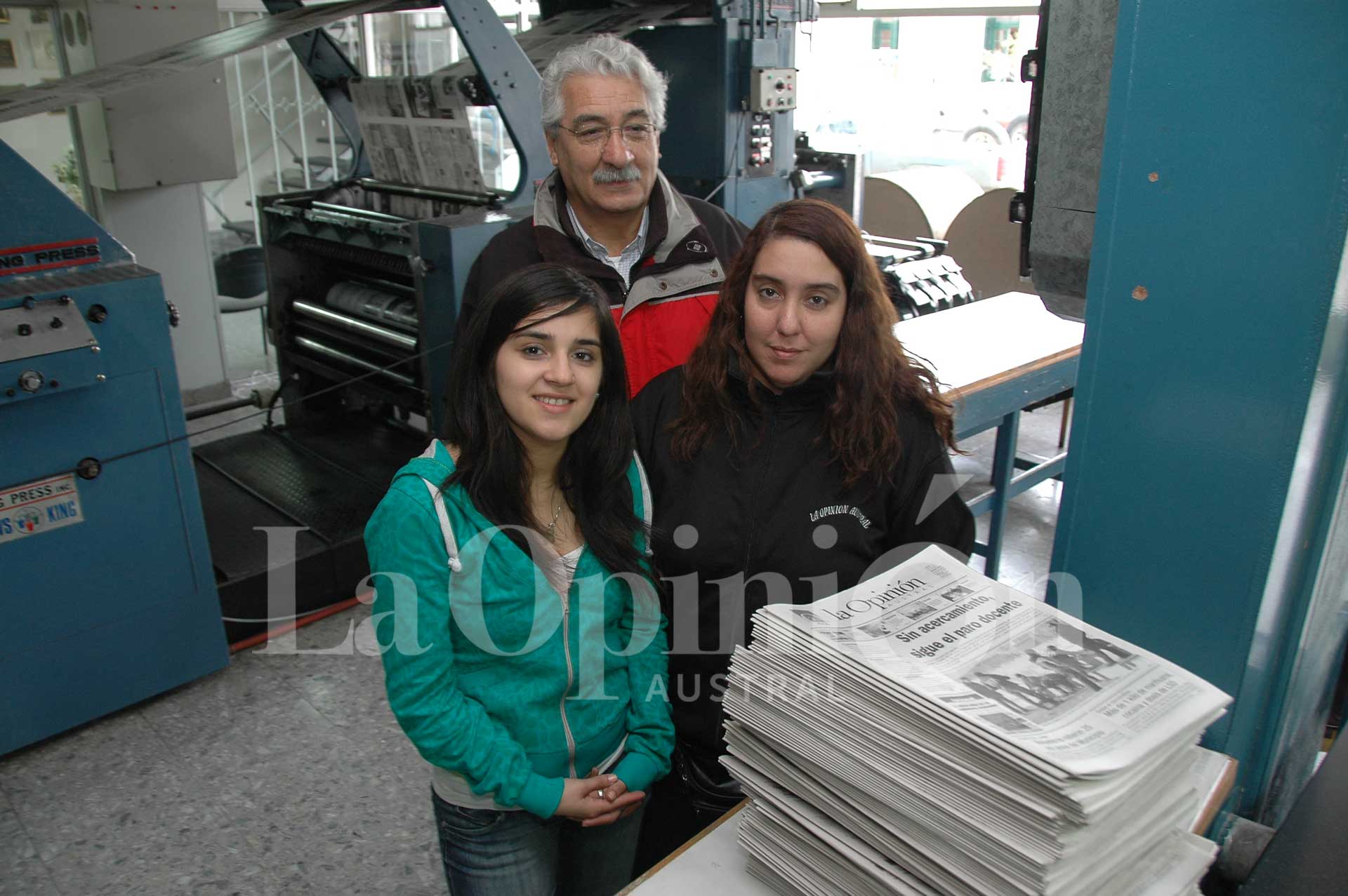 Fotogalería. El impulso de informar, los rostros detrás de la noticia en La Opinión Austral | La ...