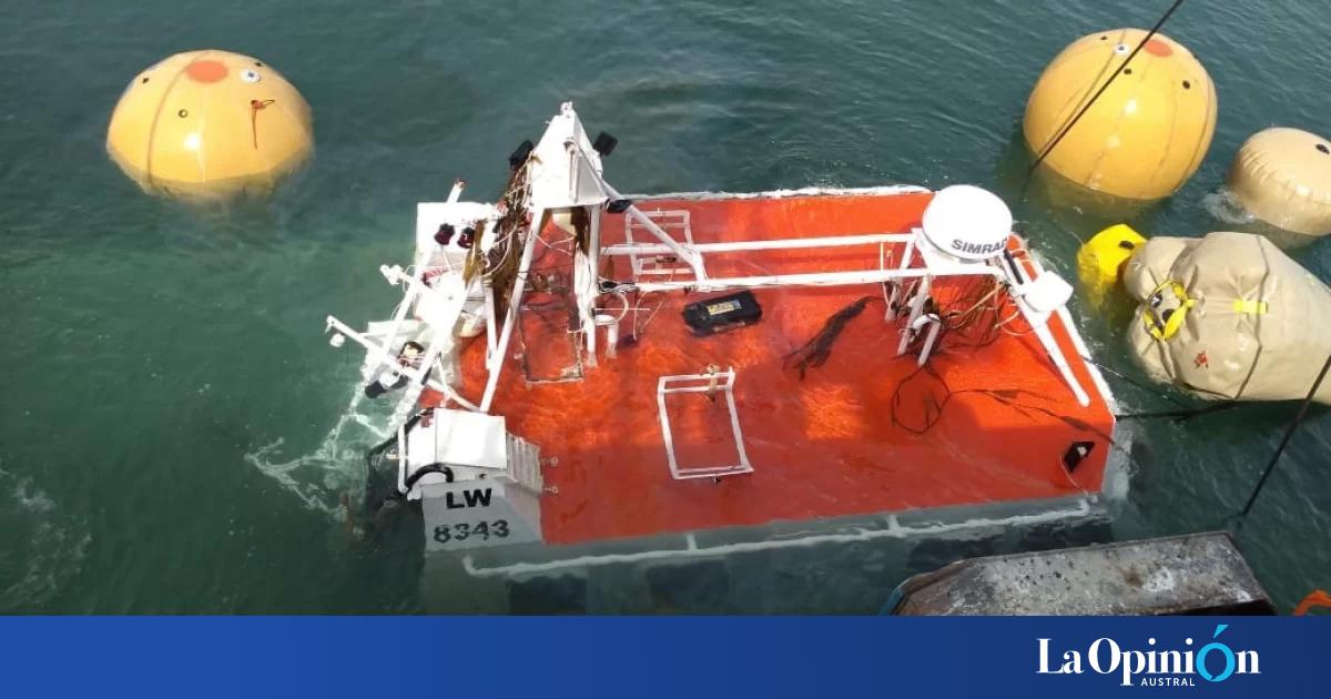 Puerto Deseado: lograron reflotar la embarcación Gipsy V, donde murió ...