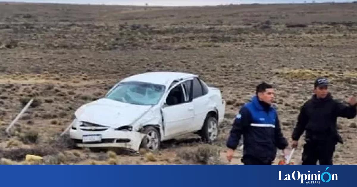 Iba a Pico Truncado, perdió el control de su auto y volcó | La Opinión ...