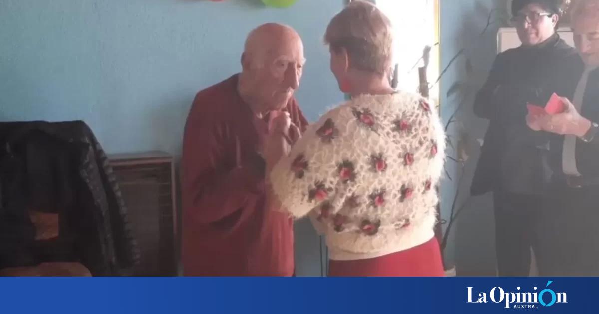 Celebraron el cumpleaños 100 de Don Carlos Grasso, histórico vecino de ...