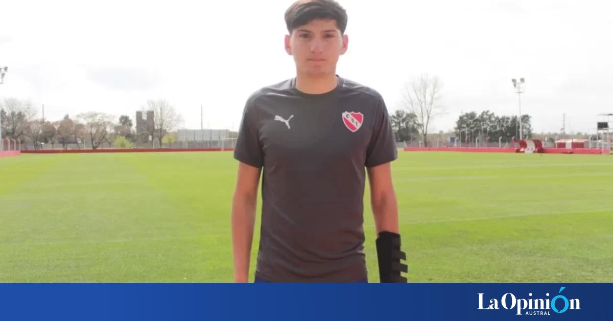 Facundo Herrera, futbolista de la Quinta División de Independiente: “Estoy viviendo un sueño ...