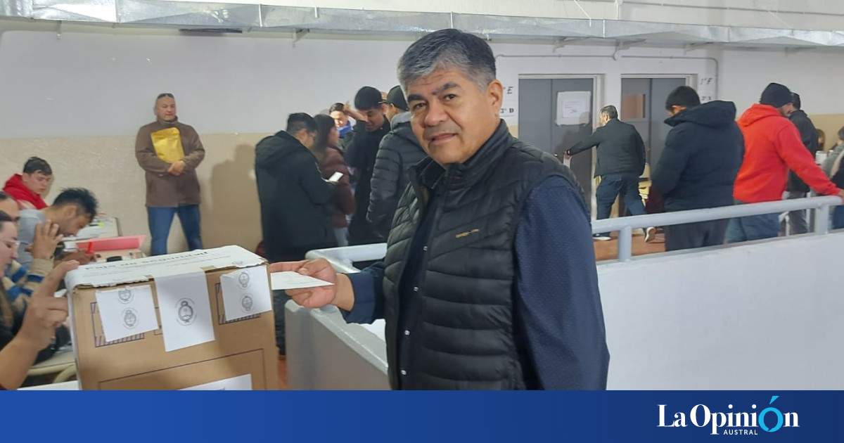 Votó José Bilbao: “Fue una campaña bastante atípica” | La Opinón Austral