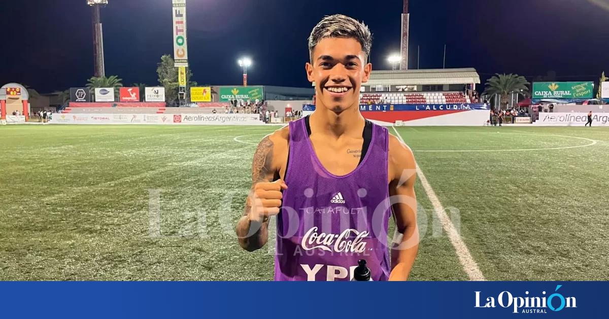 Juan Gauto anotó su primer gol con la Selección Argentina Sub 20 para ...