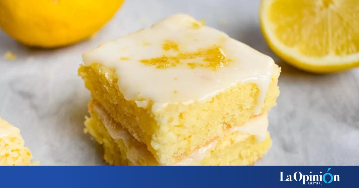 Receta de lemonies: exquisitos cuadraditos de limón para la merienda ...