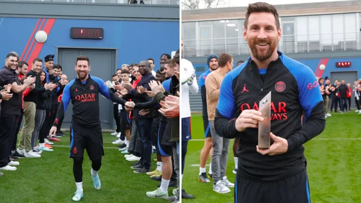 Video. Así recibieron Lionel Messi en el entrenamiento del Paris Saint ...