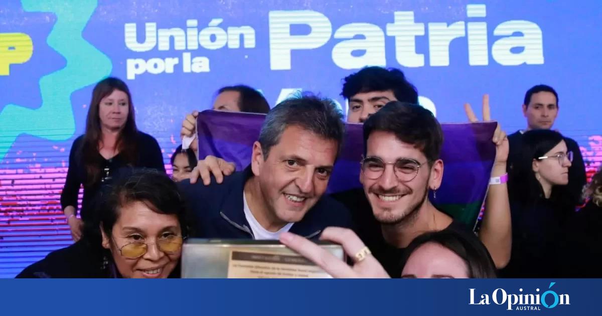 Acompañado por Axel Kicillof y Wado de Pedro, Sergio Massa se presentó ...