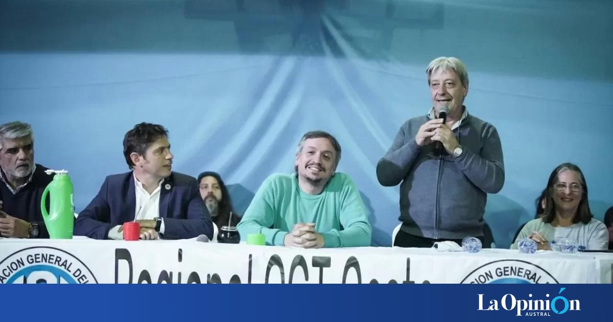 Máximo Kirchner aseguró que busca la unidad y apuntó: “Que no nos ...