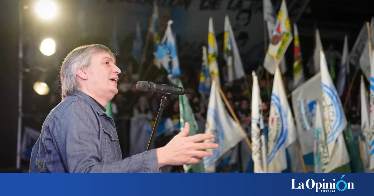 Máximo Kirchner asistió a Escobar para la asunción de autoridades del ...