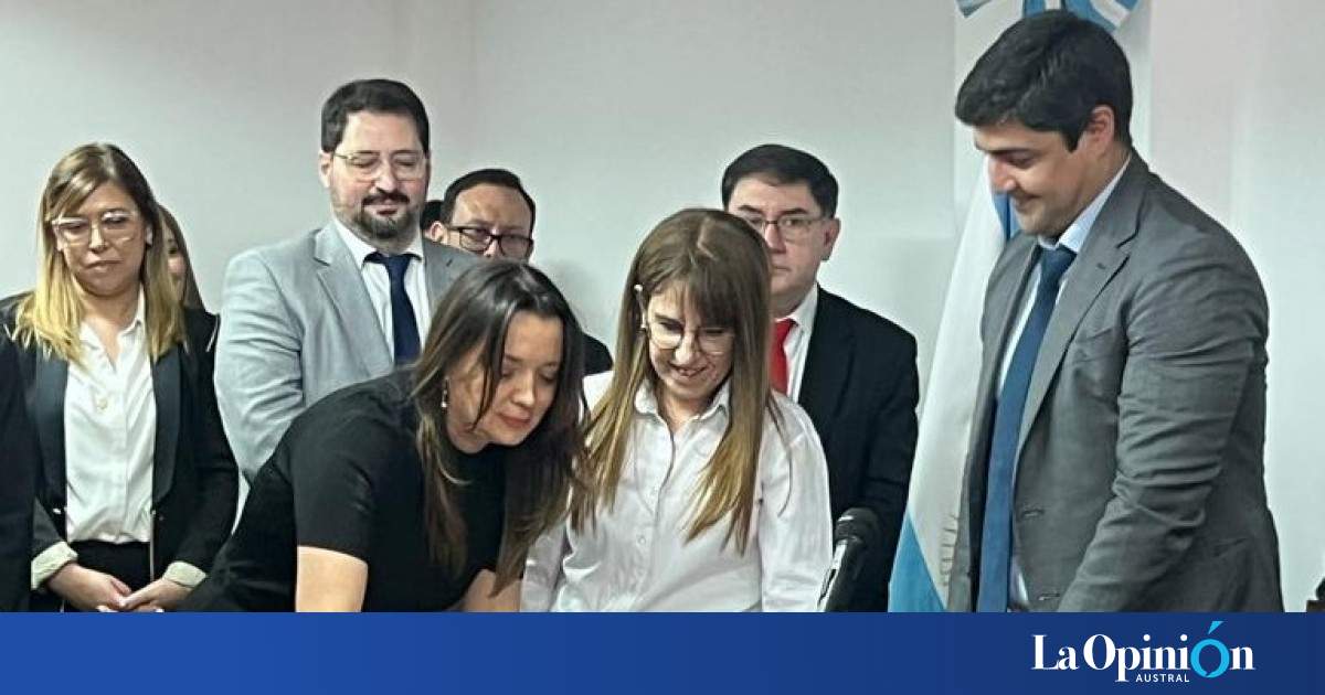 Verónica Zuvic juró como Fiscal de Cámara en Río Gallegos | La Opinón ...