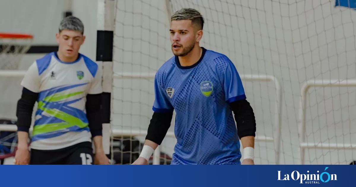 Mariano Cabrera, arquero de SECLA en la élite del futsal: “Este salto ...