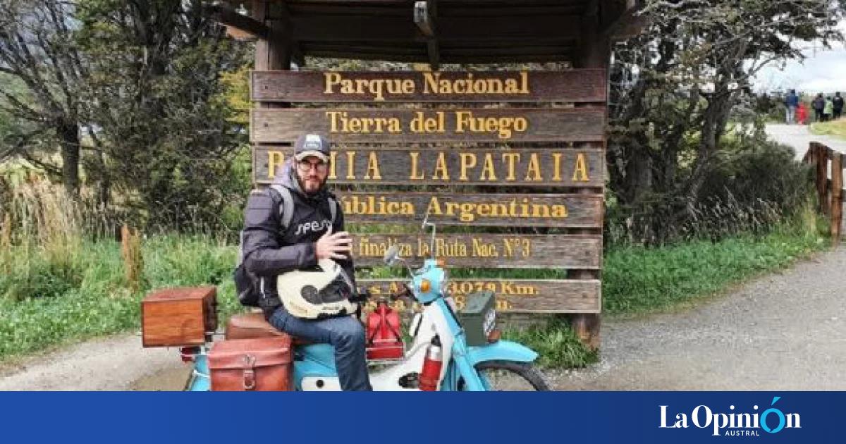 Pablito viajero, el youtuber que quedó varado en Ushuaia por la ...