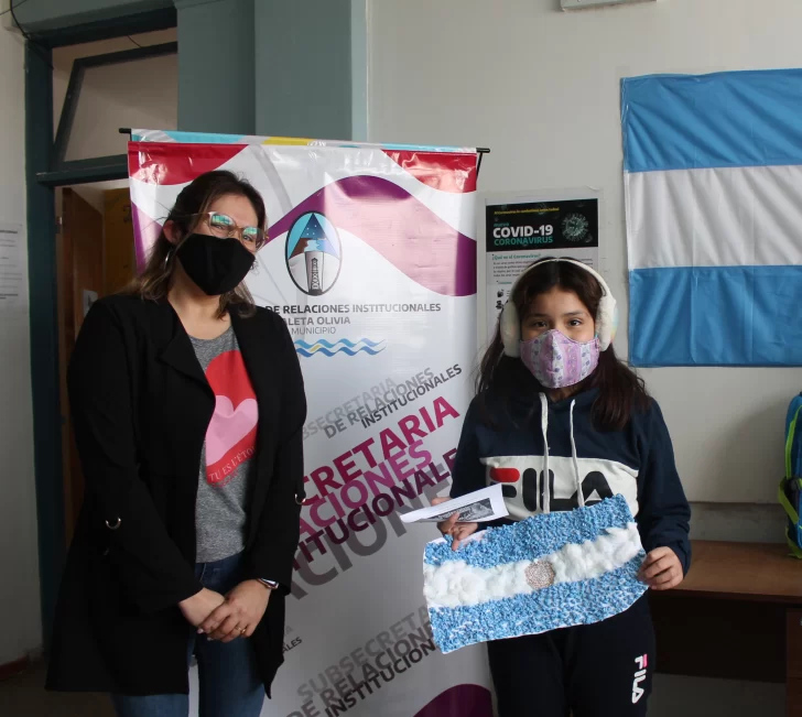 Banderitas con elementos reciclables, un concurso que movilizó a ...