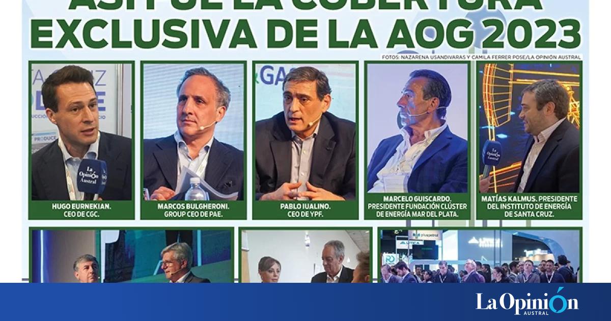 Tapa Especial de La Opinión Austral: así fue la cobertura exclusiva de la AOG 2023 | La Opinión ...