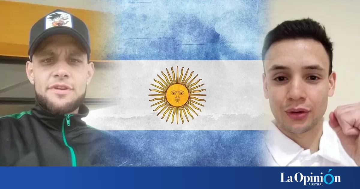 ¡Todos Albicelestes! Lucas Reyes de Hispano y Francisco Leonetti de ...