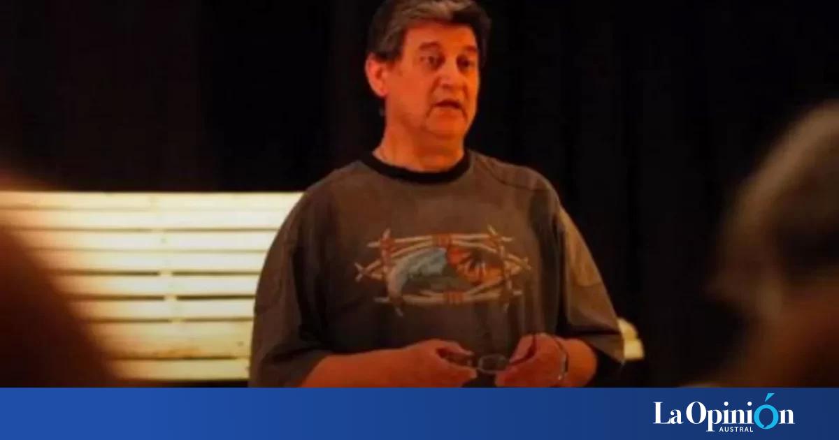 Hugo Vázquez, reconocido director de teatro de Comodoro, falleció a sus ...