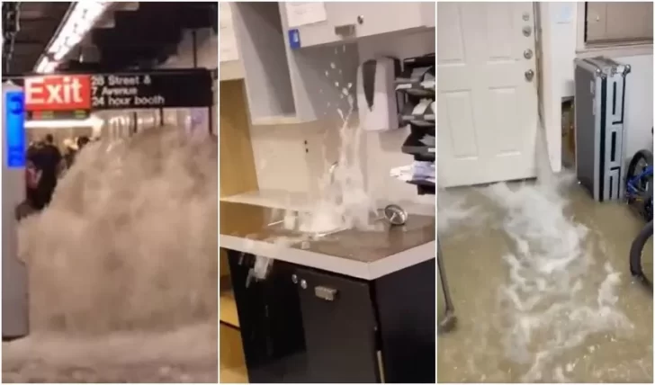 Imágenes Impactantes Inundaciones En Nueva York Y Nueva Jersey Ya