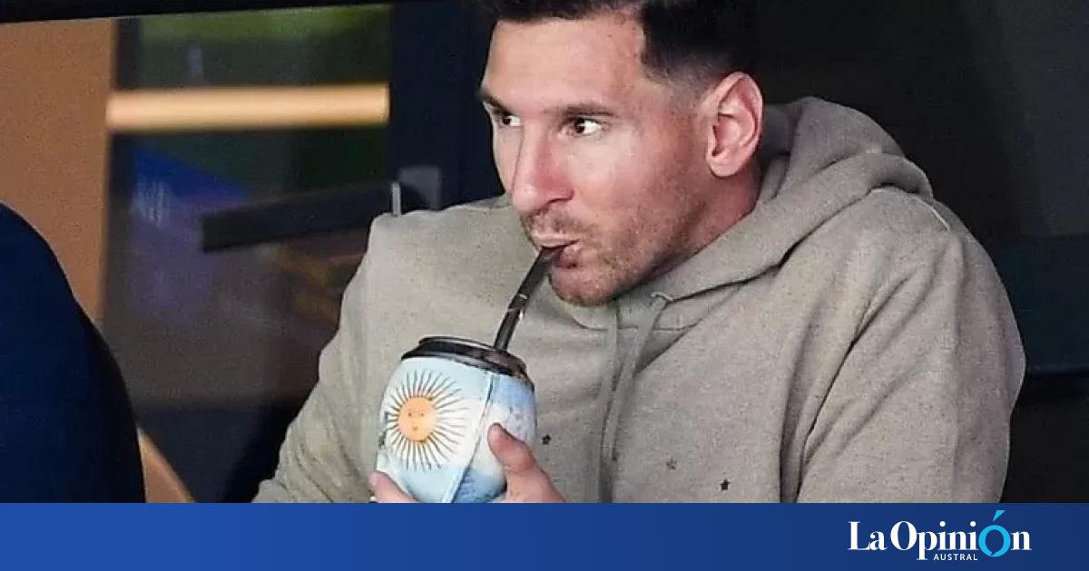 Lionel Messi tomó mate en la tribuna viendo la goleada del PSG | La ...