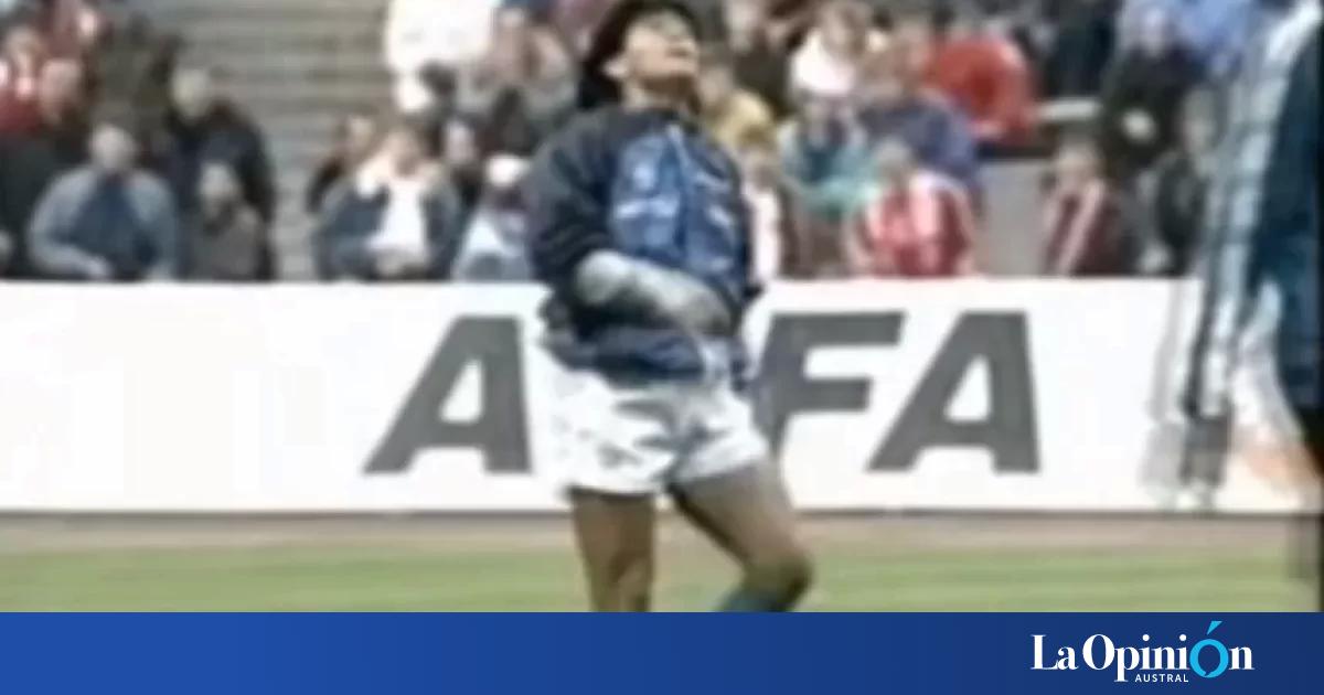Más vivo que nunca: Maradona baila “Live is life” en el mejor ...