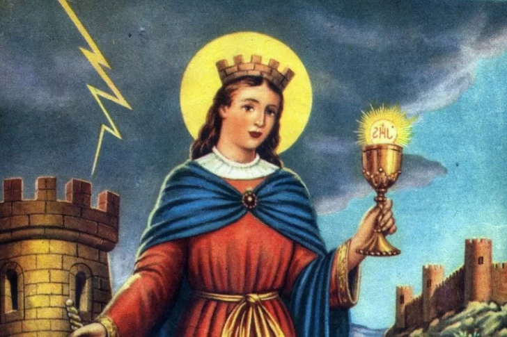 La trágica historia del rey sátrapa y de Santa Bárbara, la patrona de ...