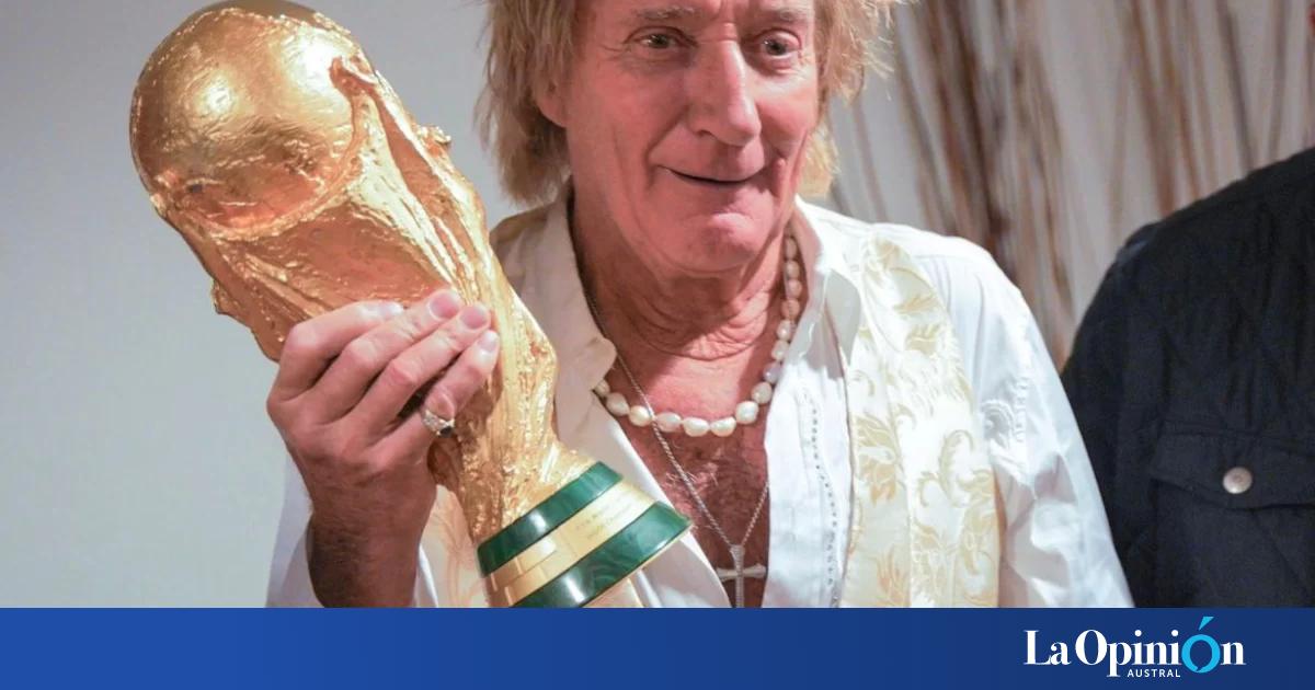 Rod Stewart en Argentina: conoció a Chiqui Tapia y se sacó fotos con la ...
