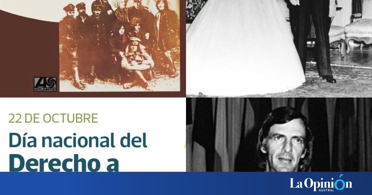 Efemérides: ¿Qué pasó un día como hoy, 22 de octubre en Argentina y el ...