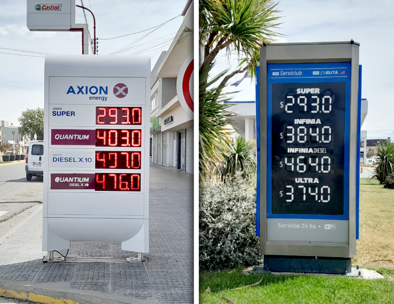 Aumento de la nafta: cómo quedaron los precios en Río Gallegos y Caleta Olivia | La Opinión Austral