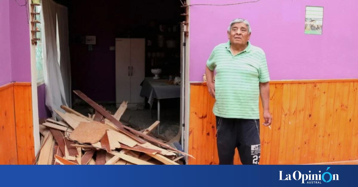 Oscar, vecino de Caleta Olivia, perdió su casa de toda la vida: “Mi ...