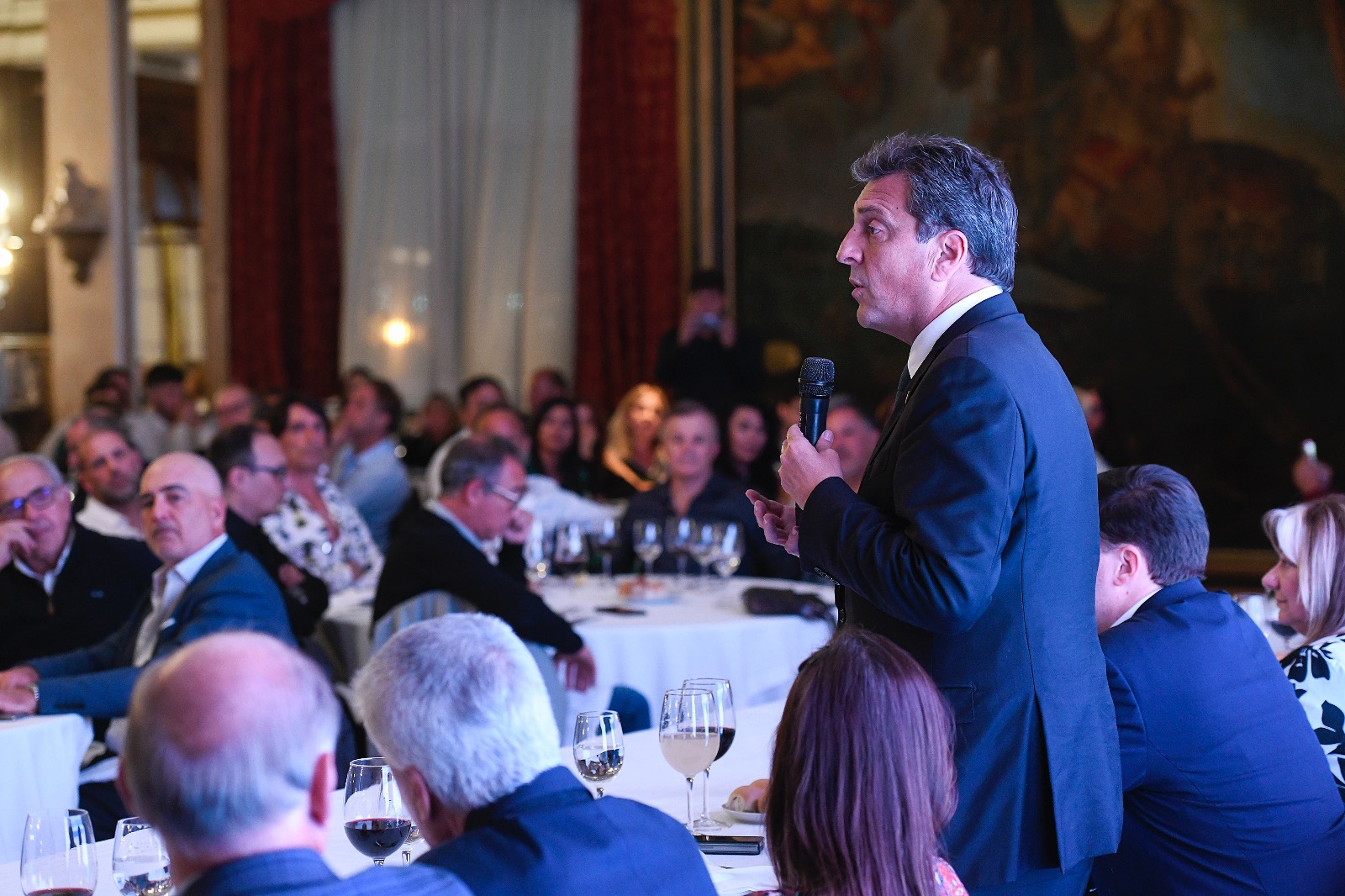 Sergio Massa a empresarios: “Necesitamos que sigan transformando Mar ...