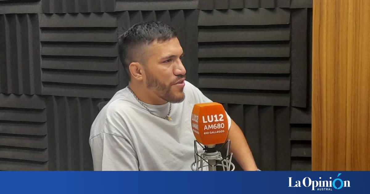 Damián Ruíz, de Río Gallegos, es campeón peso pluma y sueña con llegar ...