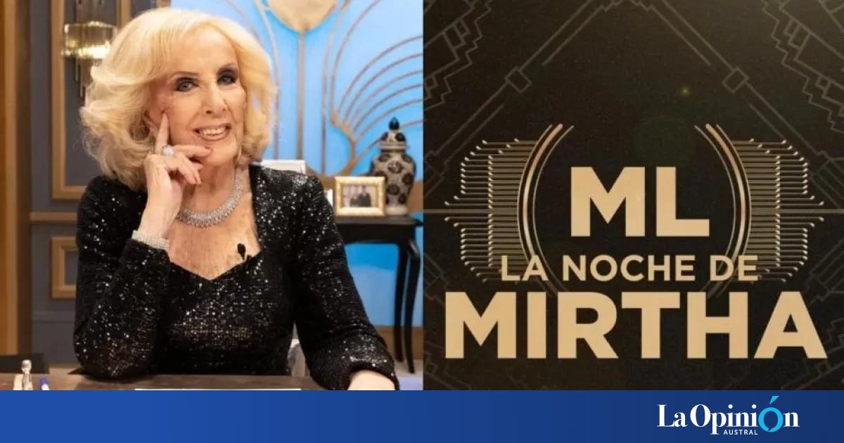La noche de Mirtha: ¿Quiénes son las personas confirmadas para este ...