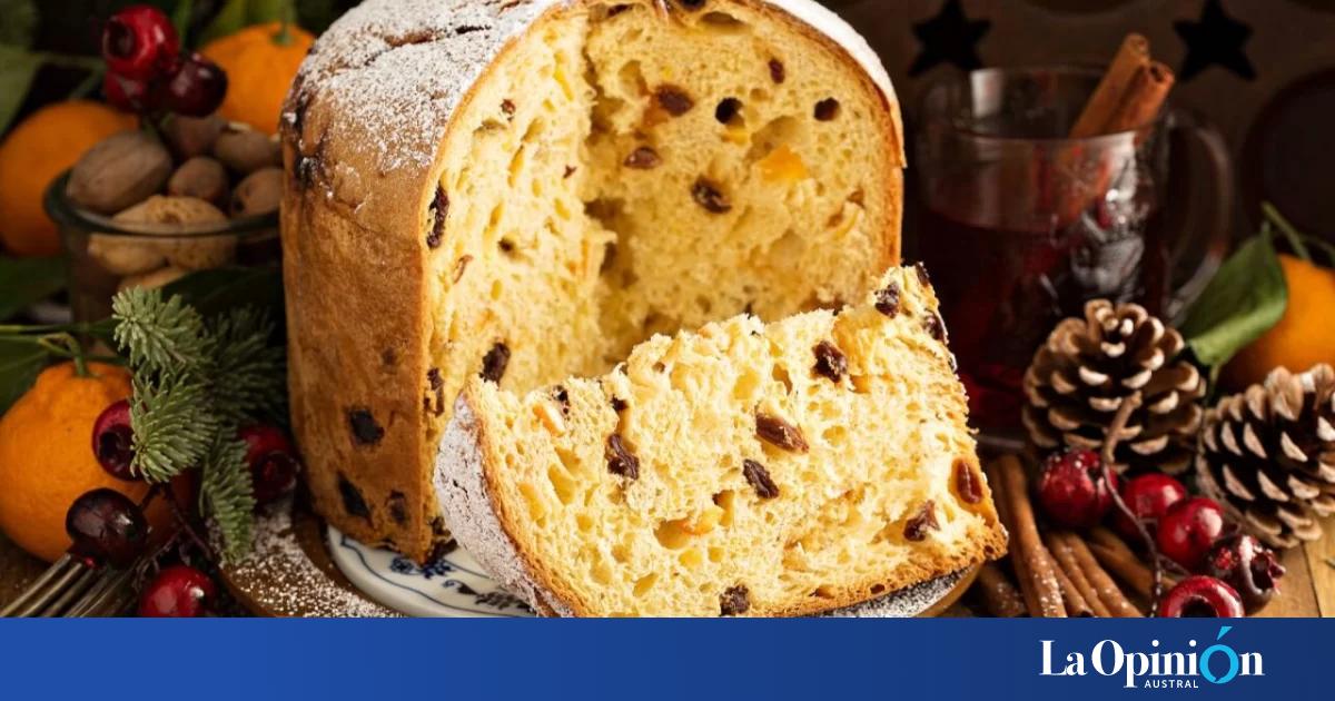 Receta de pan dulce navideño fácil y económica | La Opinión Austral