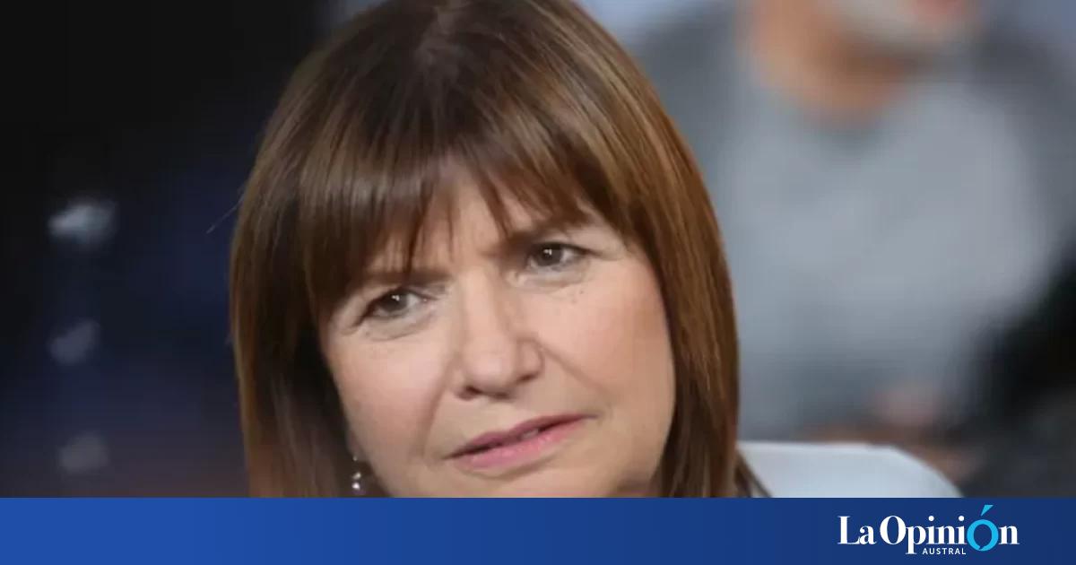 Así será la visita a Santa Cruz de la ministra Patricia Bullrich | La ...