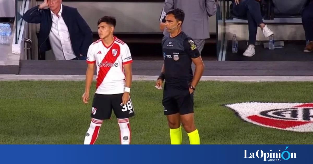 El comodorense Ian Subiabre debutó en el Monumental | La Opinión Austral