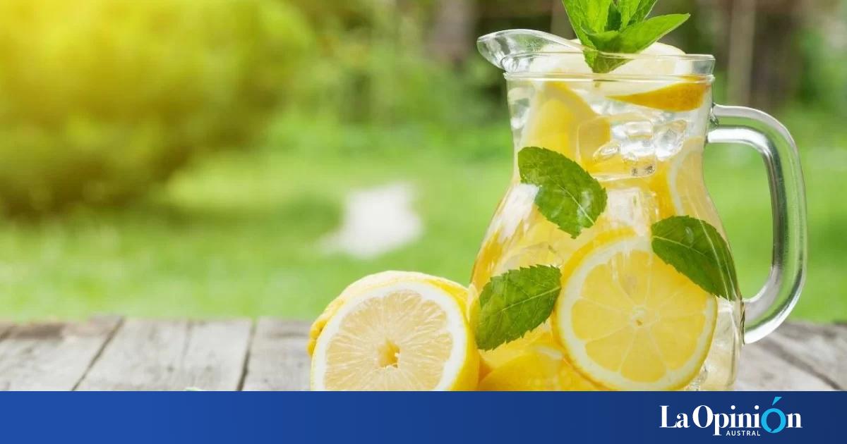 Receta de limonada fresca para hidratarse y evitar el golpe de calor ...