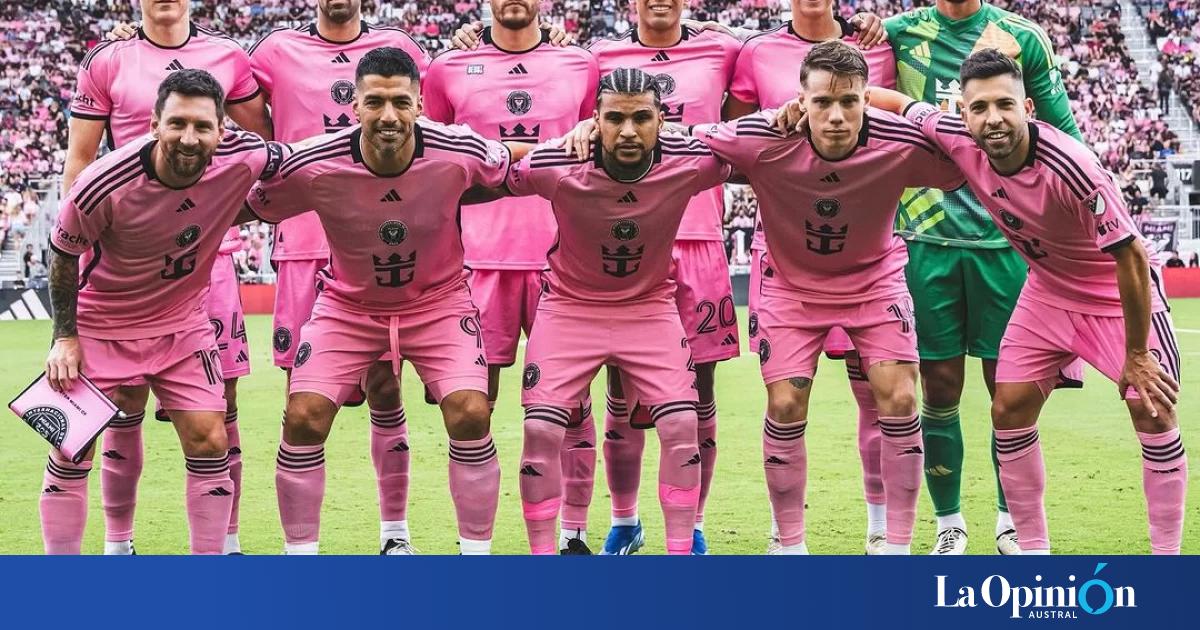 Tomás Avilés salió con molestias en la victoria del Inter Miami por 5-0 ...