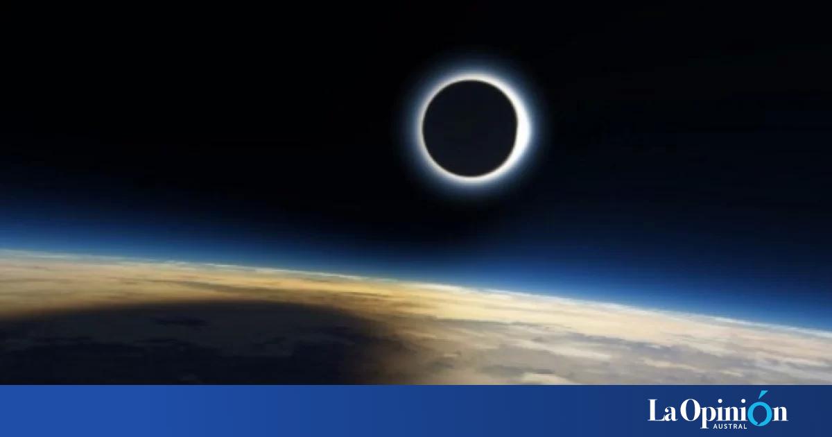 Así se vio el eclipse solar total desde el espacio | La Opinión Austral