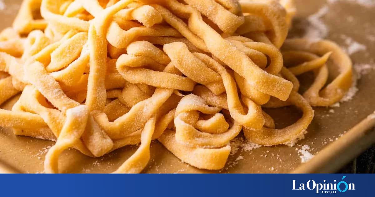 Tallarines caseros: receta fácil y económica en sólo 5 pasos | La ...