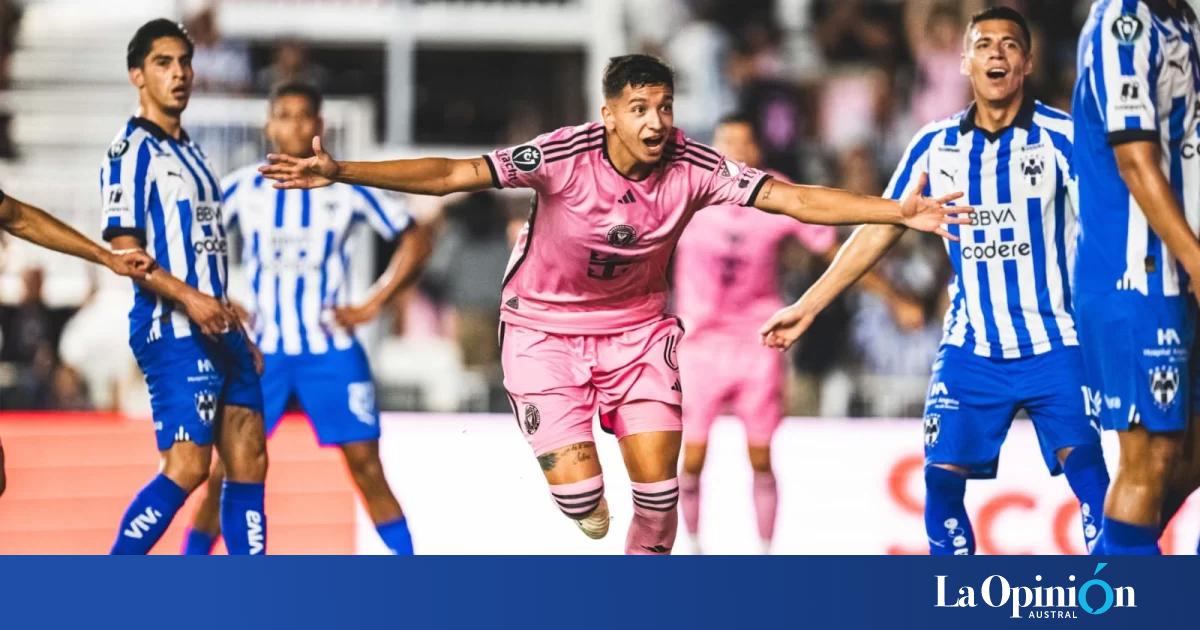 Toto Avilés marcó un gol en el partido del Inter Miami vs. Monterrey ...