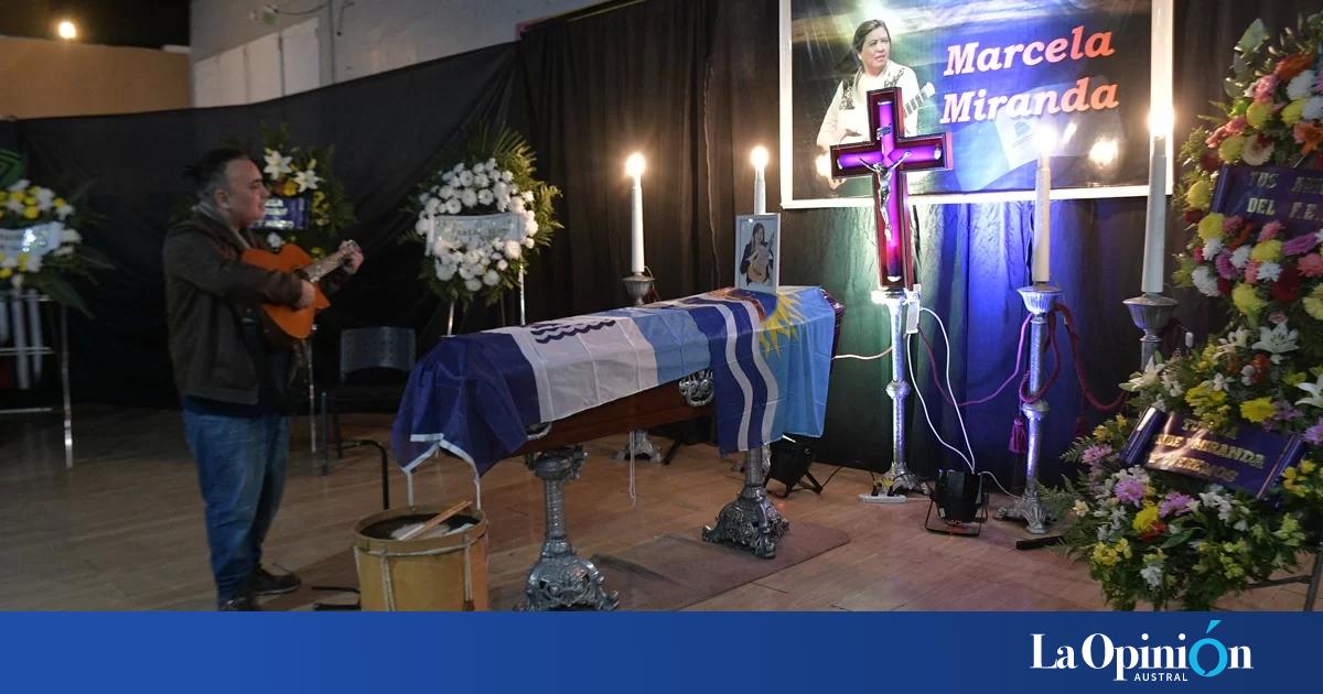 Sentido adiós: velan los restos de la artista Marcela Miranda en la ...