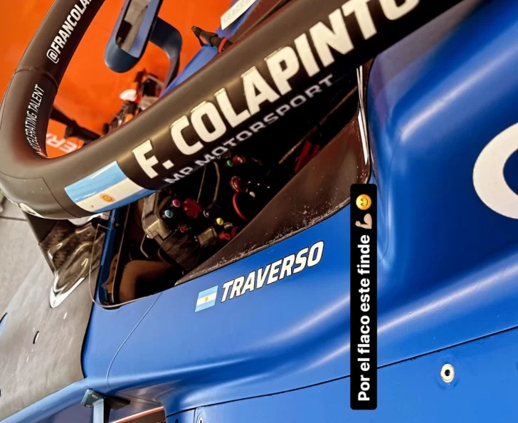 Franco Colapinto rinde un emotivo homenaje a Traverso tras coronarse en Imola con una maniobra ...