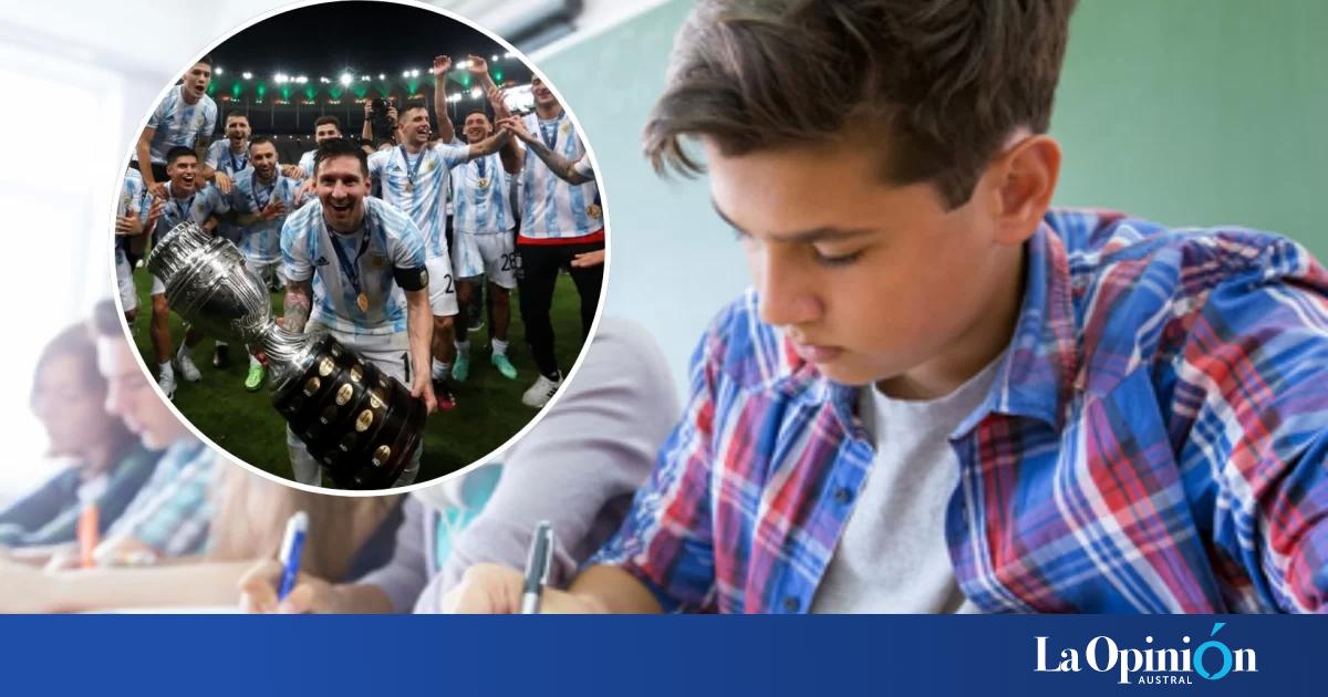 La ingeniosa idea de un docente para que sus alumnos estudien durante la Copa América: “Sueñan ...