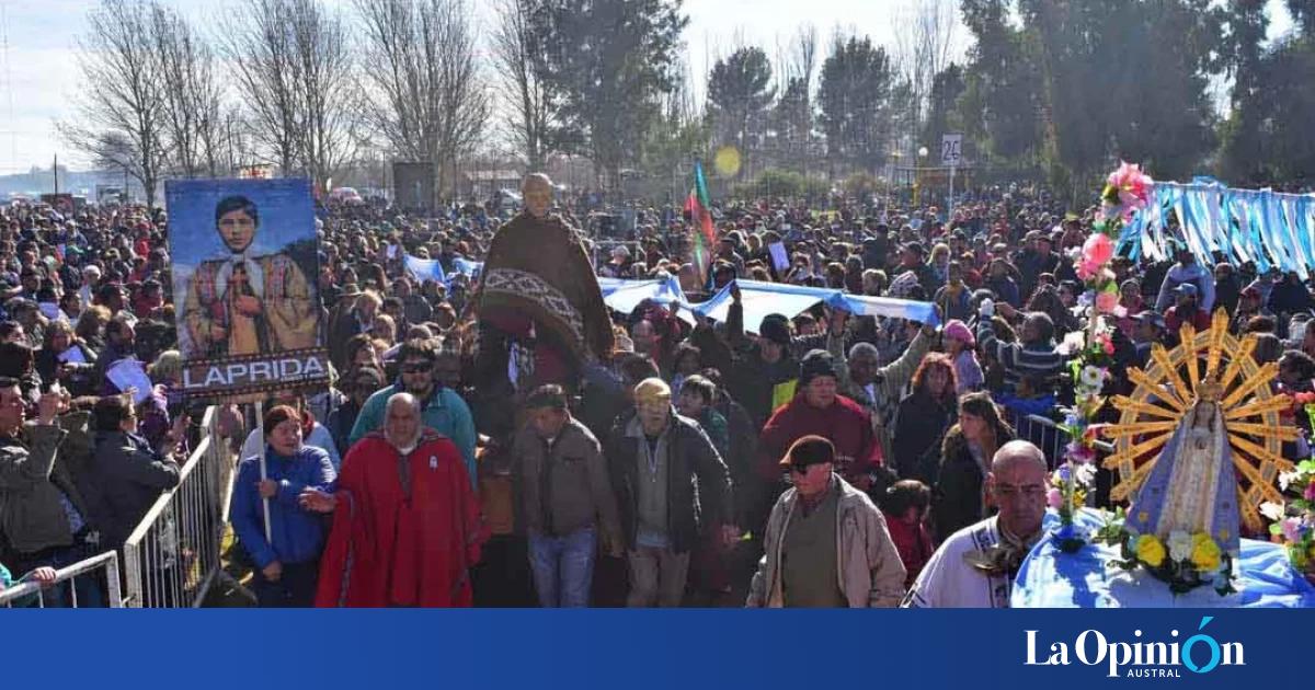 Miles de fieles celebran el natalicio de Ceferino Namuncurá en la ...