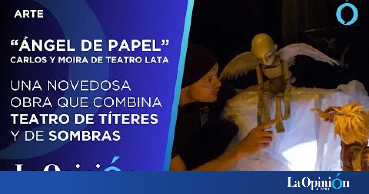 “Ángel de papel”, una novedosa obra que combina teatro de títeres y de ...