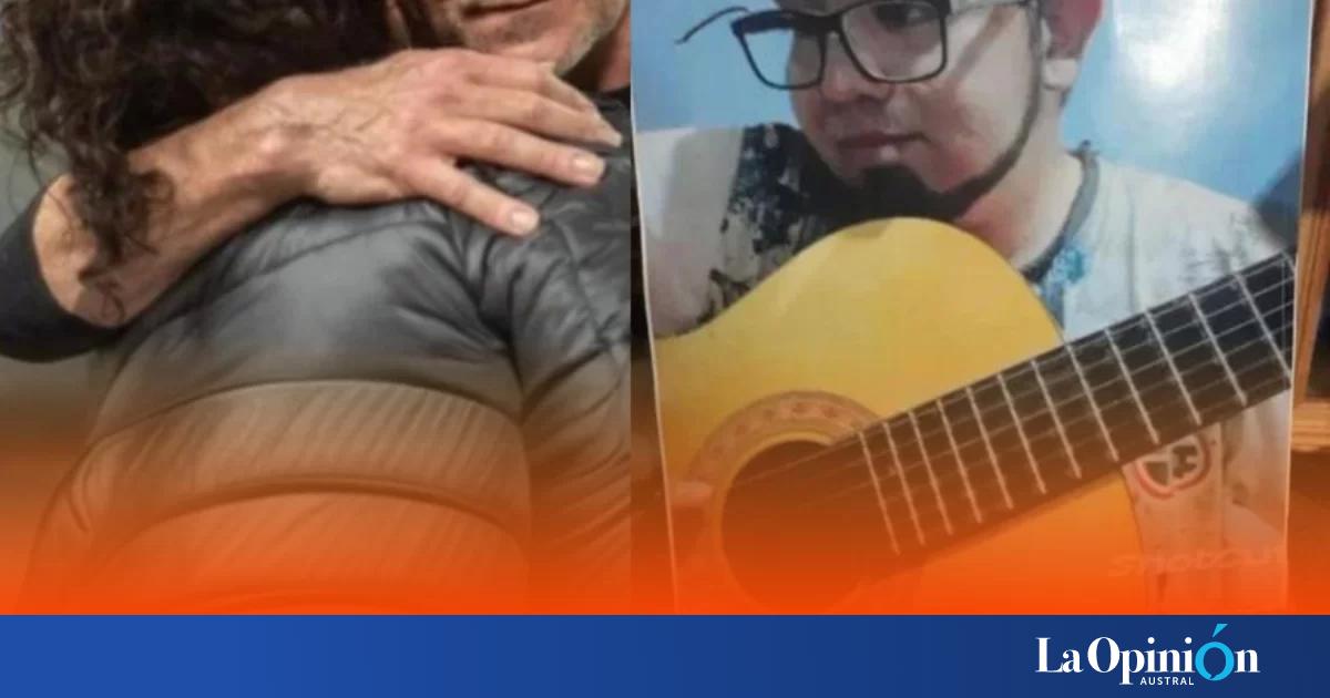 Chizzo Nápoli recibió a la familia de Cristian el fan comodorense de la ...