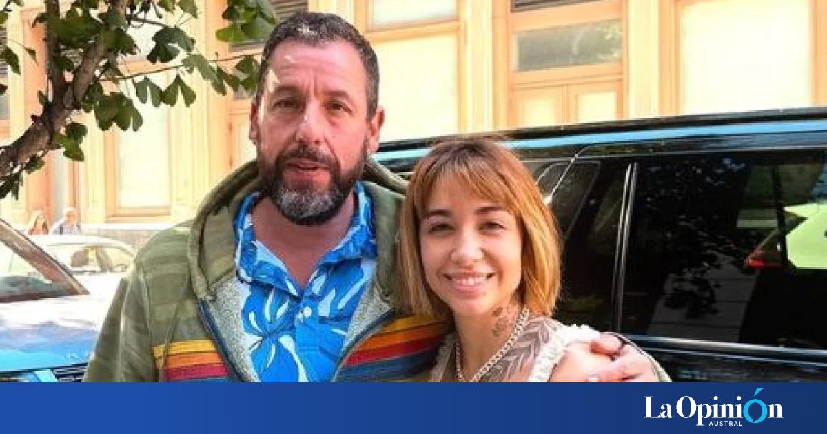 La emoción de María Becerra tras conocer a Adam Sandler: “Cumplí un ...