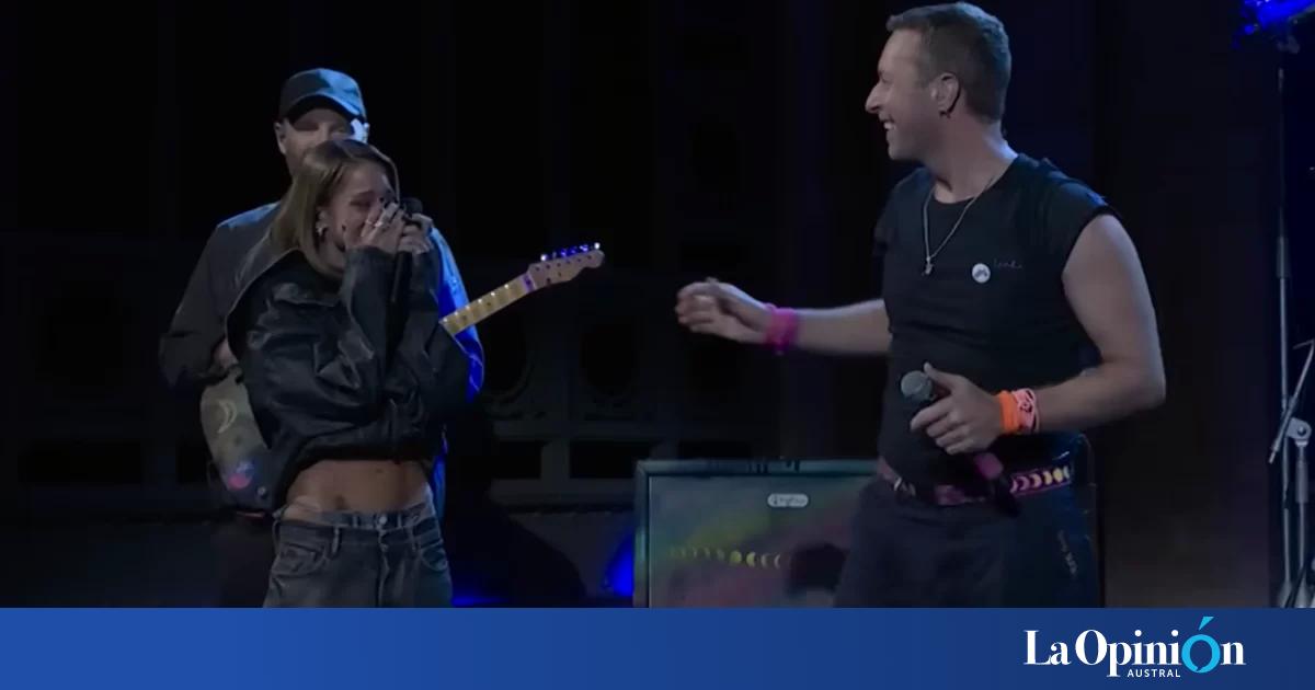 Tini Stoessel cantó junto a Coldplay en Saturday Night Live: “No paro ...