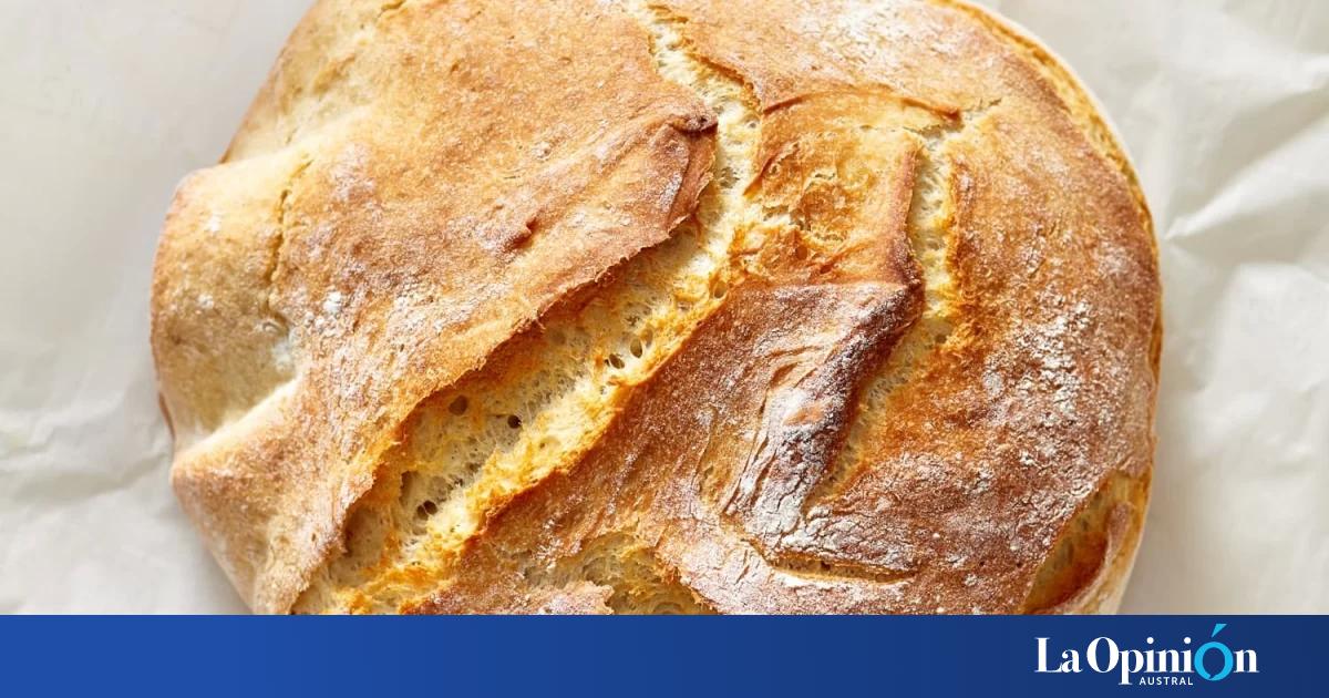 Receta de pan casero con levadura seca fácil y rápida | La Opinión Austral