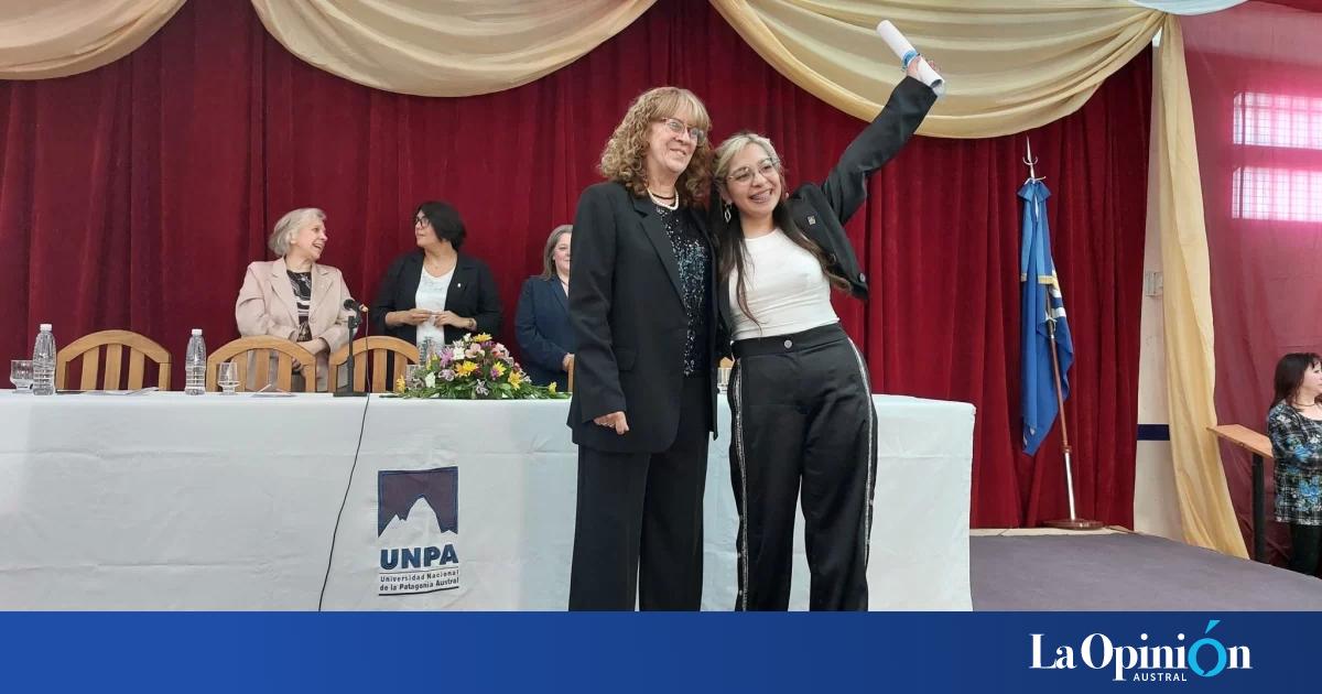 “Anita” Bolgiano, la graduada con mejor promedio de la UNPA – UARG: “El ...
