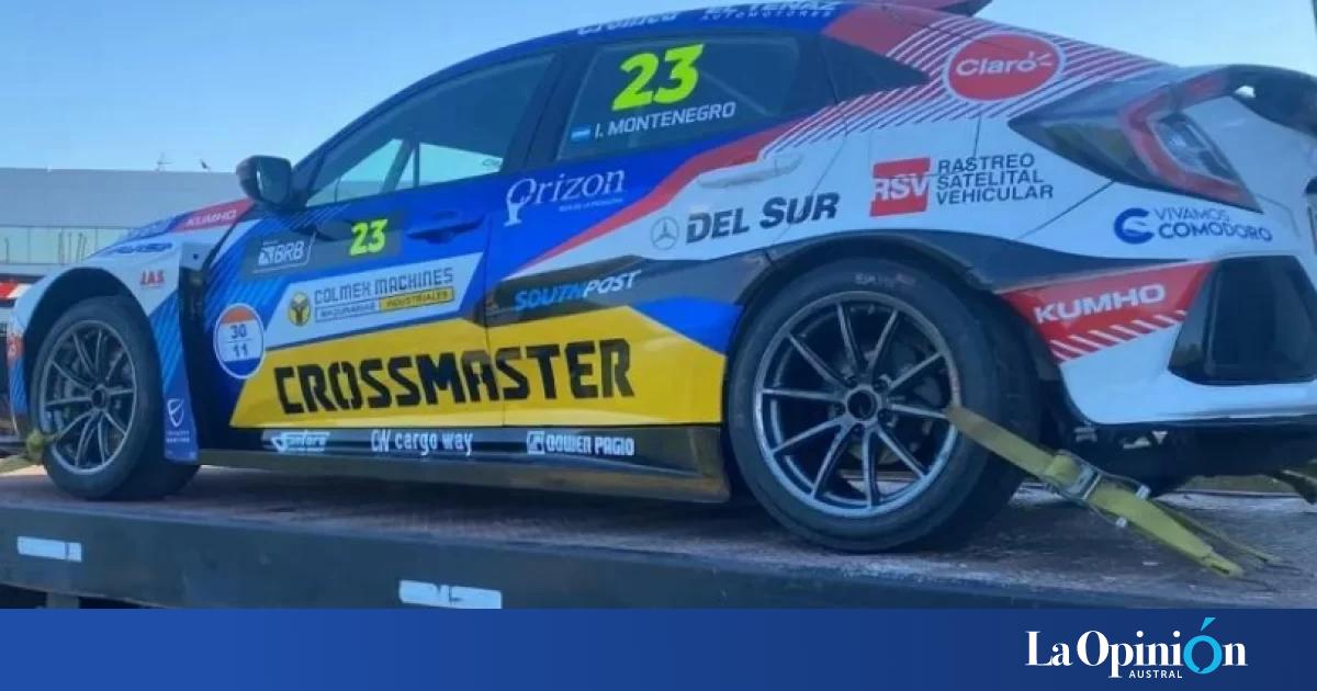 El auto campeón de “Nacho” Montenegro llega a Comodoro y será ...