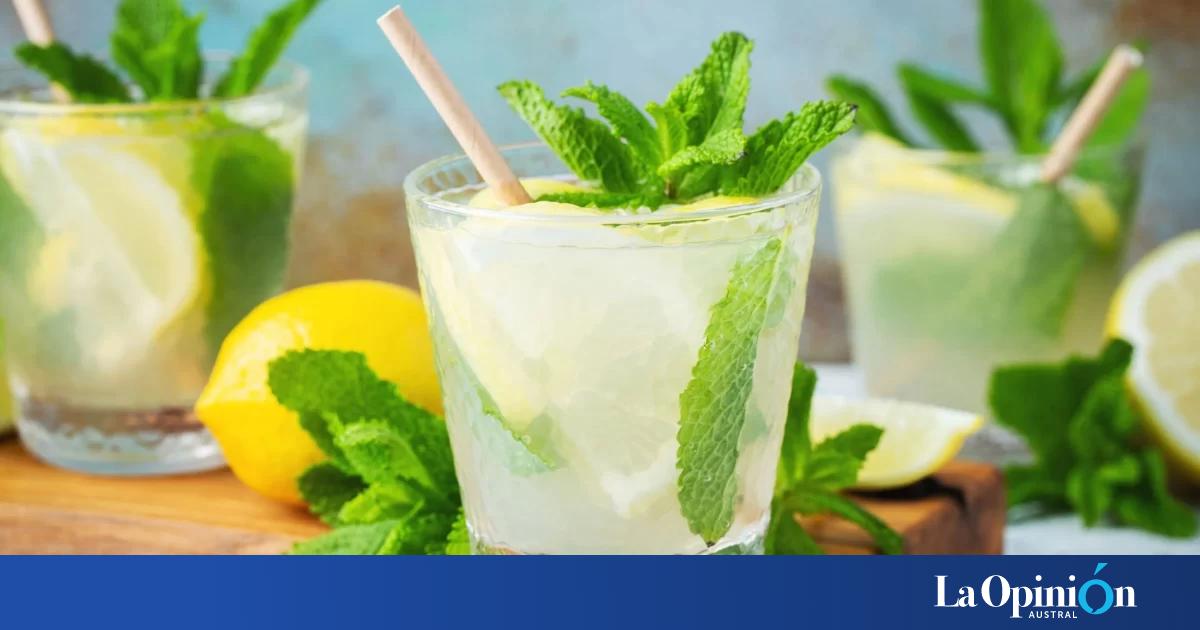 Receta de limonada casera facilísima con o sin azúcar | La Opinión Austral